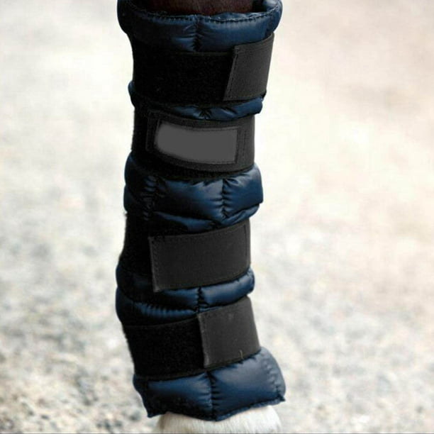 Dalazy Adjustable Horse Leg Cooling Boot Hock Splint Boot Protective ...