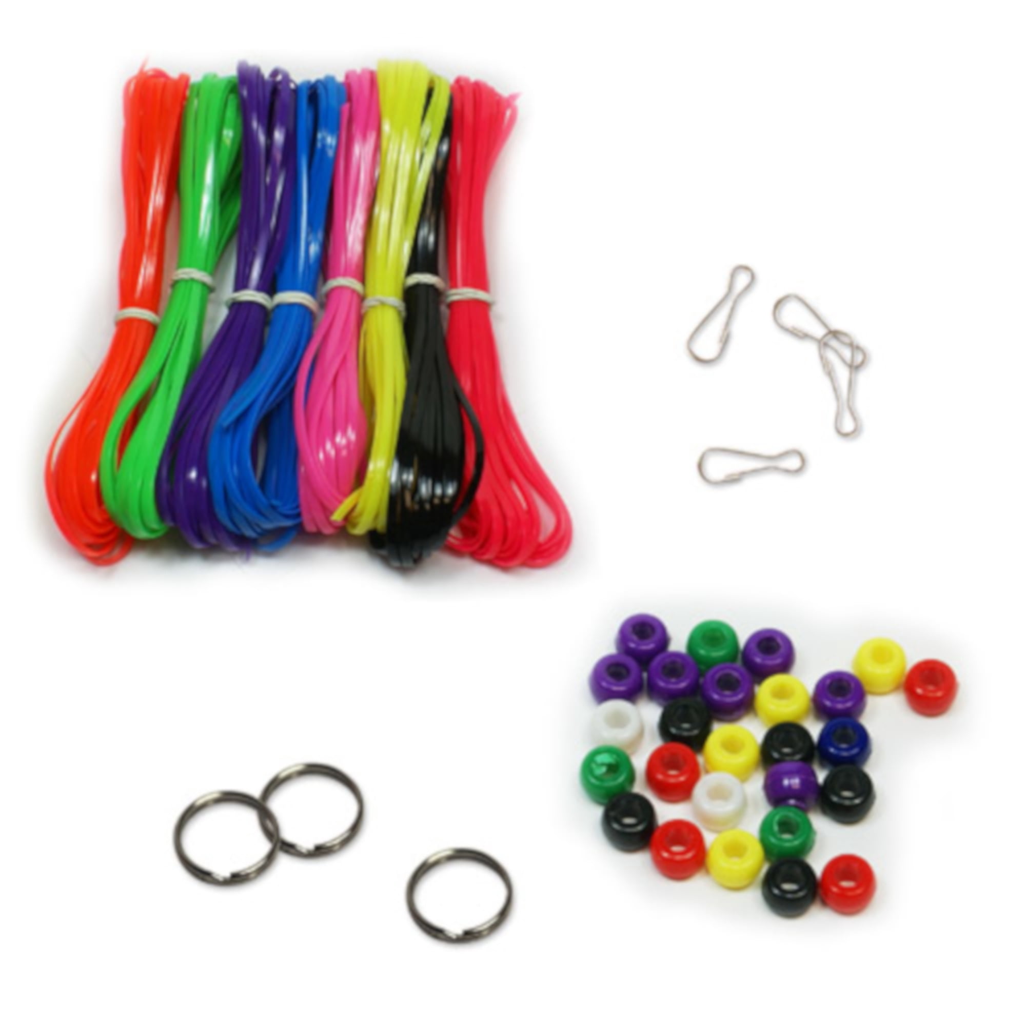 Pepperell Rexlace Beading Activity Pack with Neon, Primary, or Glow in ...