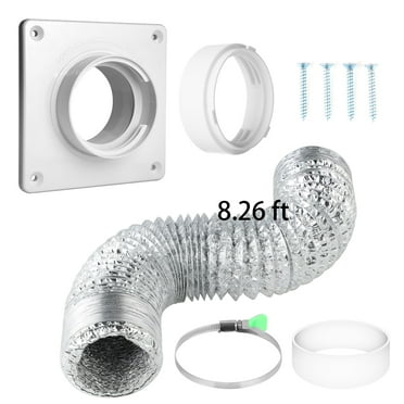 Dryer Dock Quick Connect and Release Dryer Vent Adapters with Flexible ...