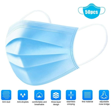 Masque jetable （50 pcs） - Walmart.ca