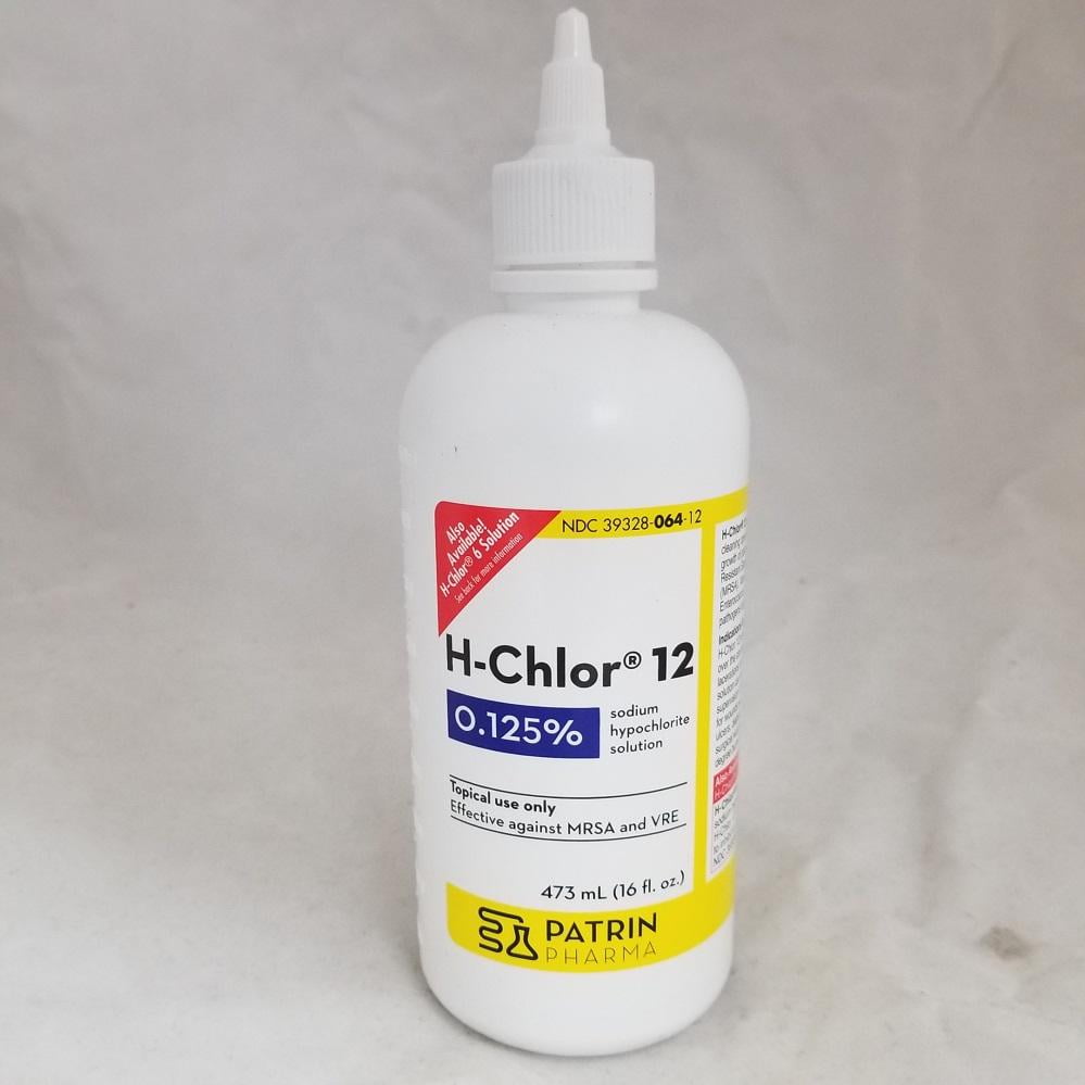 Patrin Pharma H-Chlor 12 0.125% Solution, 473 mL - Walmart.com ...