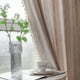 Maison De J Linen Curtains Farmhouse Curtains for Living Room Rod ...