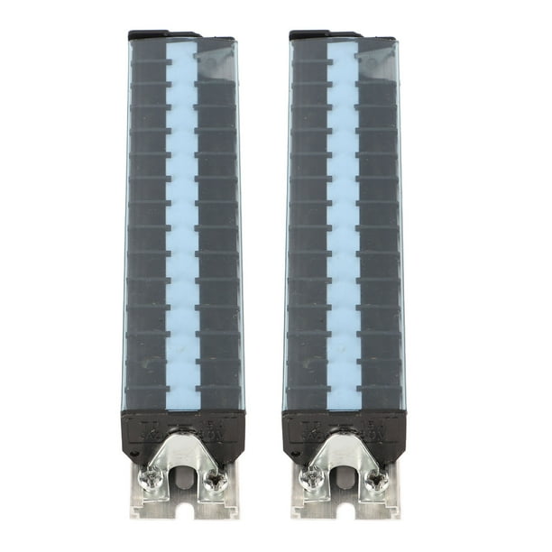 Insulated Terminals Barrier,660V 15A Dual Rows Screw Terminal Block ...