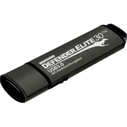 Kanguru Defender Elite30, Hardware Encrypted, Secure, SuperSpeed USB 3. ...