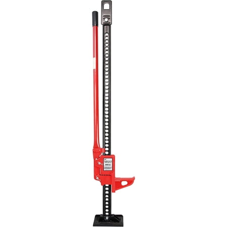 60" Farm Jack 60 inch Steel Jack Floor Jack All-cast Jack - Red, JJ-1 ...