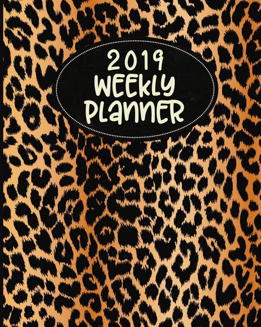 2019 Weekly Planner: 52 Week Journal Organizer Calendar Schedule ...