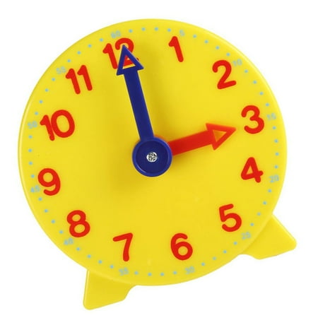 Thinsony Educational Kids Learning Clock Toy Simple Preschool Early ...