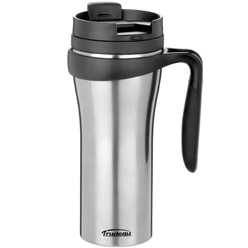 Trudeau Paige 16-Ounce Stainless Steel Travel Mug, Metallic - Walmart.com