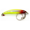 Ozark Trail Hard Plastic Fishing Lure Keychain Assorted Vibrant Colors ...