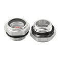 2 Pack Aluminum Oil Level Gauge for Air Compressor, G 1/2\\\" Sight ...