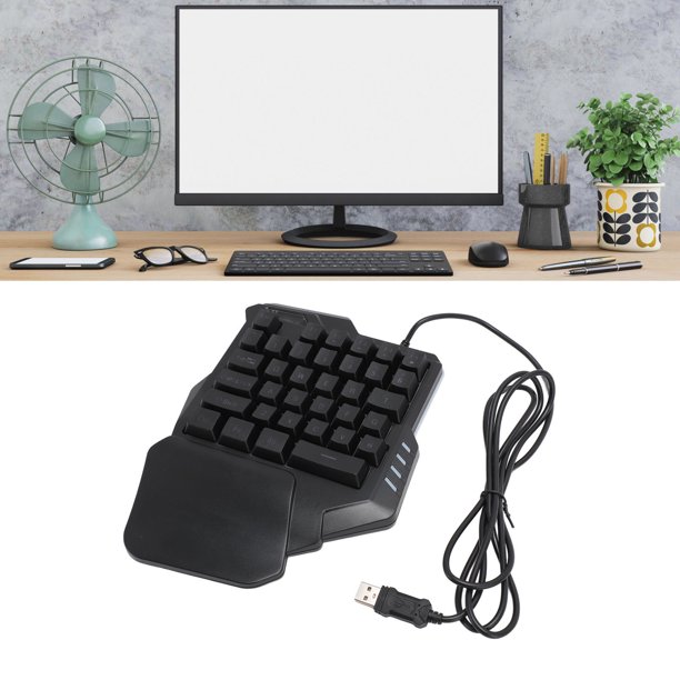 One Handed Gaming Keyboard§single Hand Keyboard§portable Gaming Keypad ...