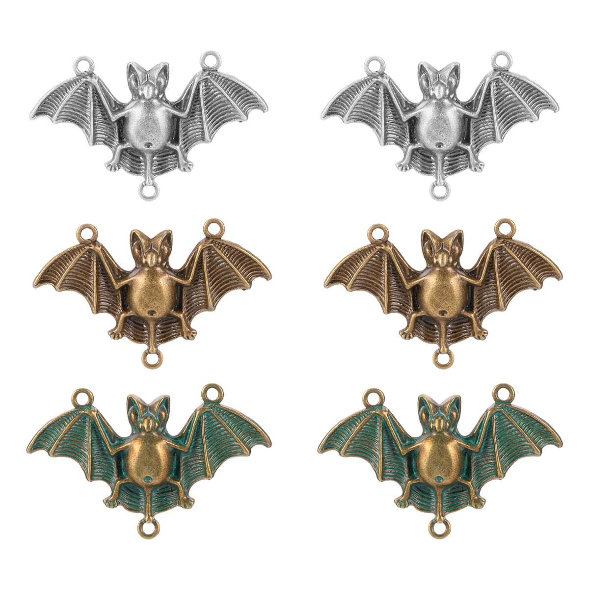 Click here for Etereauty 30pcs Halloween Bat Diy Charms Pendants... prices