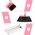 Broom and Dustpan Set, Dustpans with Broom Combo for Home, Heavy Dust Broom and Dustpan Combo ...