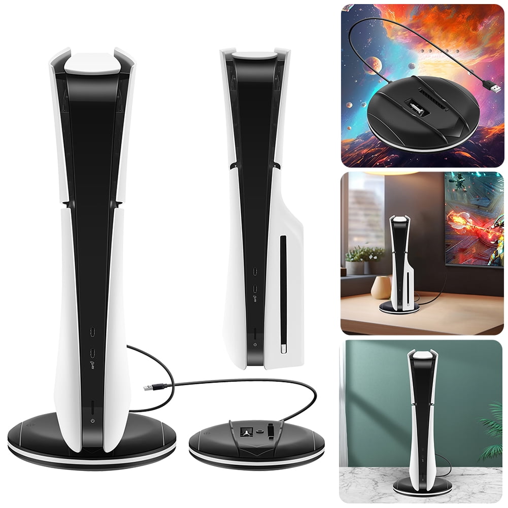 [Negro] PS5 SLIM base consola dos en consola juegos ps5 slim versión ...