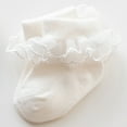 Baby Lace Socks Baby Girl Ruffle Frilly Socks Ankle Sock for Newborn ...