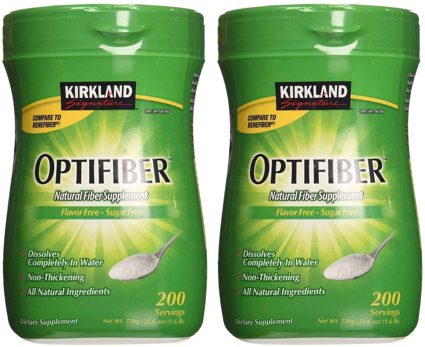 OPTIFIBER, 26.8 Ounces 190 Servings 2 Pack - Walmart.com - Walmart.com