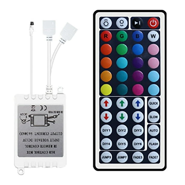 RGB Control Box with Remote 44Keys RGB Control Box - Walmart.com