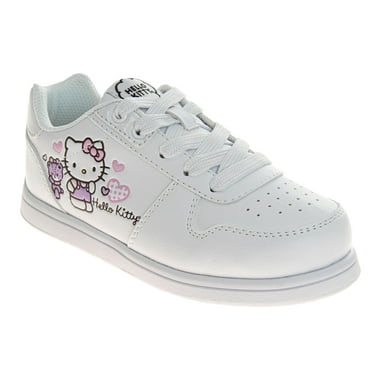 Hello Kitty by Sanrio Women's Pink Casual Court Sneakers, Sizes 6-11 ...