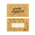 30Pcs Reusable Christmas Party Scratch Cards Handmade Gift Coupon ...