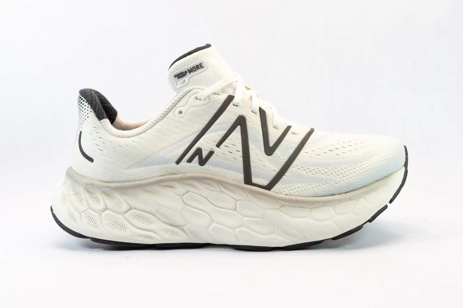 New Balance Fresh Foam X More V4 Running Shoes Platinum White Men's ...