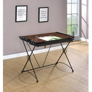 Studio Designs Folding Craft Station - White with Black Base - Walmart.com