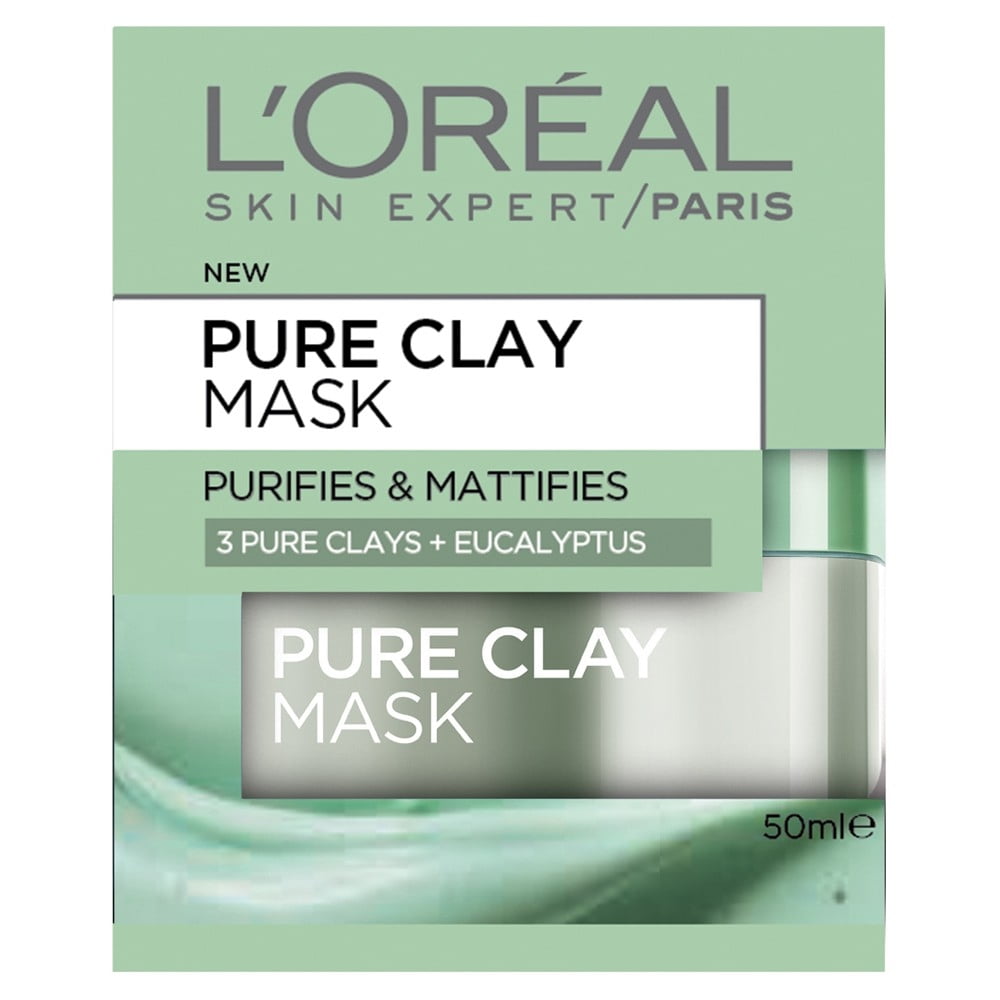 L'Oréal Pure Clay Purity Mask - 50ml - Walmart.com