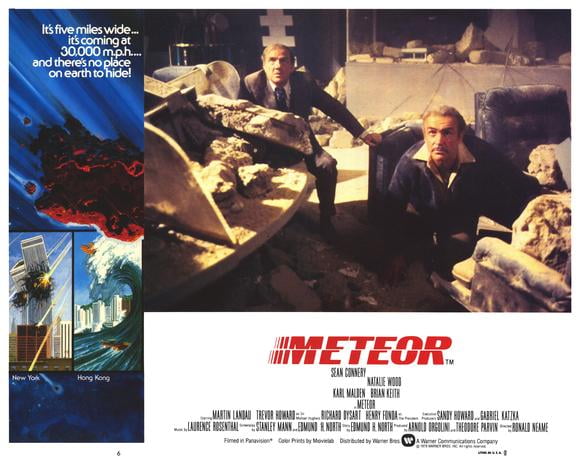 Meteor - movie POSTER (Style F) (11" x 14") (1979) - Walmart.com
