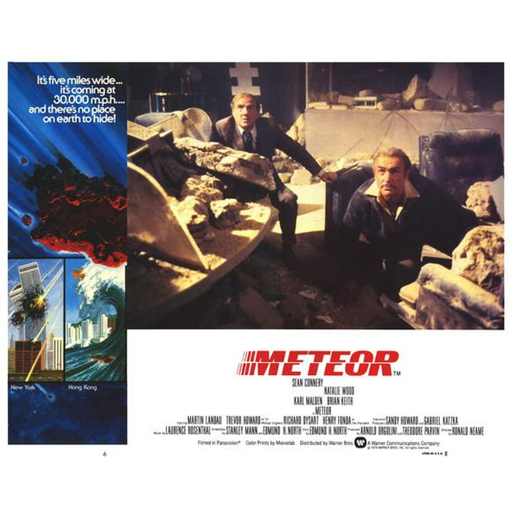 Meteor - movie POSTER (Style F) (11" x 14") (1979) - Walmart.com ...