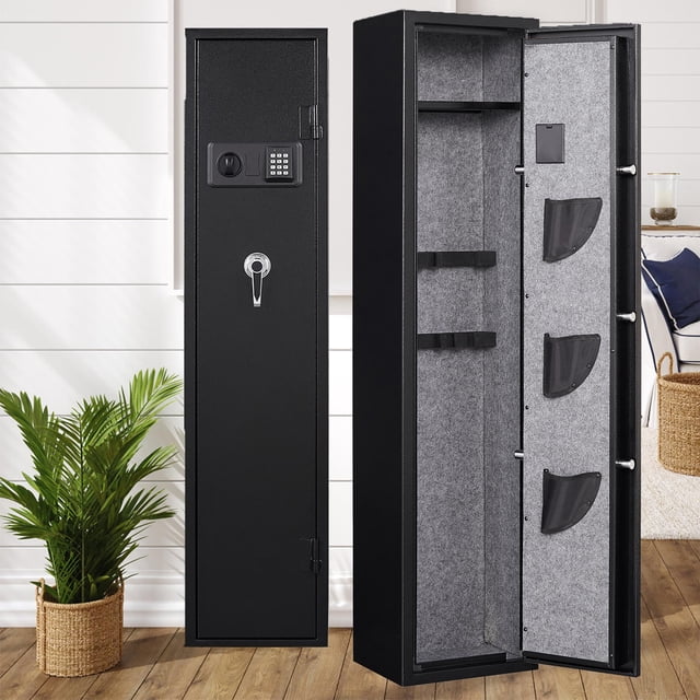 Seizeen Gun Safe Cabinets - Electronic Digital Gun Storage Cabinet for ...