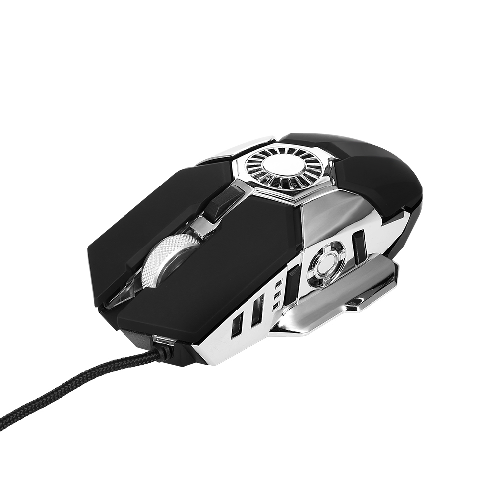 G22 USB Wired Gaming Mouse Mechanical Cooling Fan Game Mice Adjustable ...