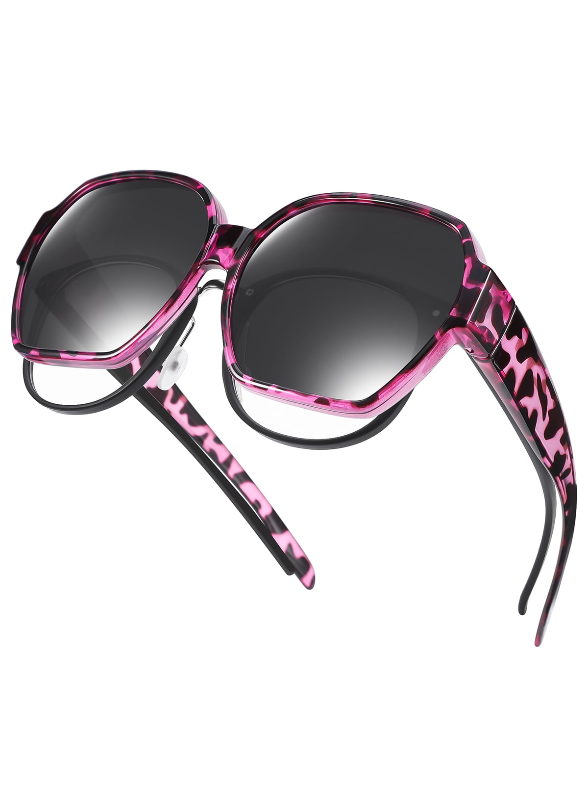 TINHAO Oversized Polarized Fit Over Sunglasses For Women Men with Large ...