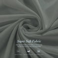 Subrtex Elastic Wrap Around Bed Skirt Dust Ruffle Smooth Soft Bed Frame