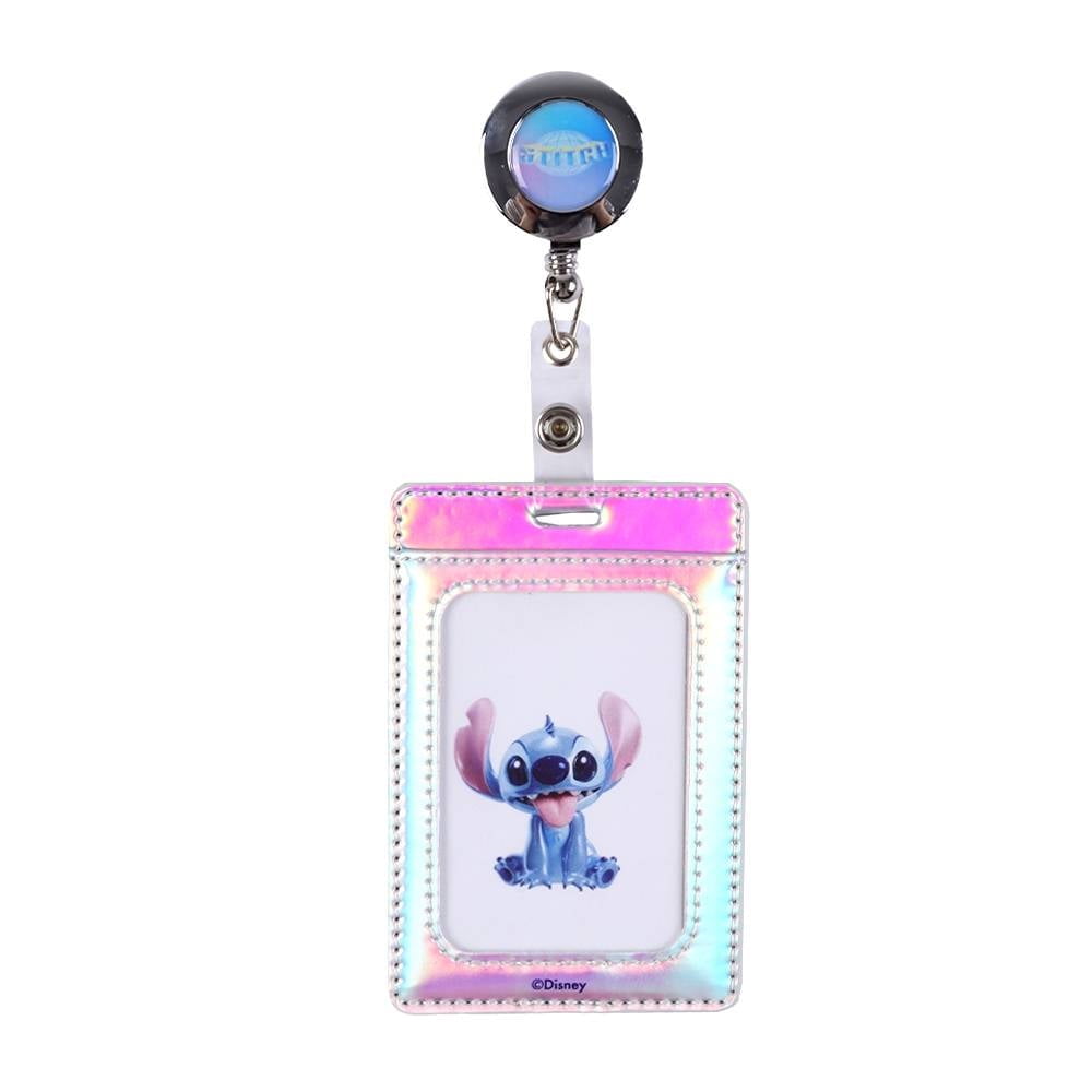 Porta Gafete Pen + Gear con Stickers Stitch con Yoyo Multicolor ...