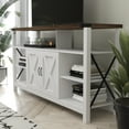 Flash Furniture Wyatt Modern Farmhouse Television Stand for TVs up to ...