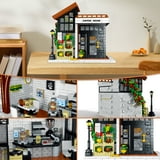 Building Blocks Coffee Shop Set, 1512 Pcs Coffee House Building Kit ...