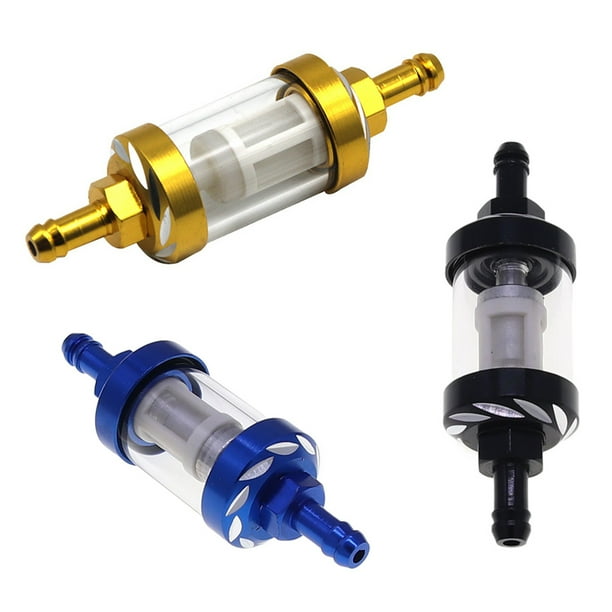 Wweixi 3 Pieces Motorcycle Fuel Filters Filter Replacement Engine 6mm ...