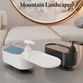 LWVITH Multi Function Soap Dispenser and Sponge Holder Combo, Kitchen ...