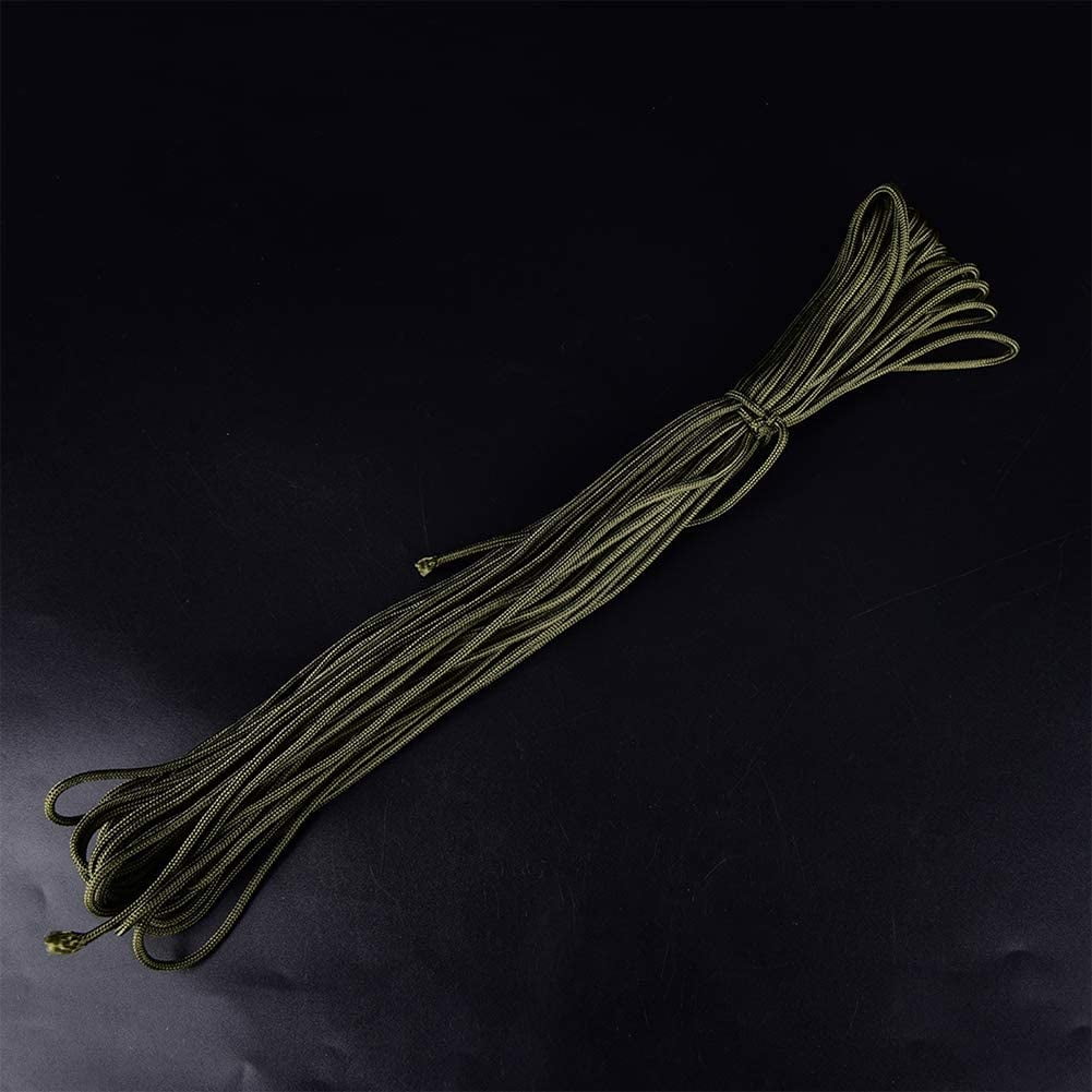 2MM Paracord 50 ft/15 Meters One Stand Cores Paracord HSD Paracorde ...