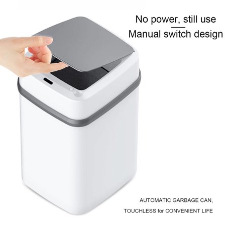 Smart Trash Can Automatic Infrared Sensor Induction Garbage Home ...