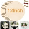 VATENICK 12 Inch Wood Circles for Crafts, 5Pcs Unfinished Wood Crafts ...