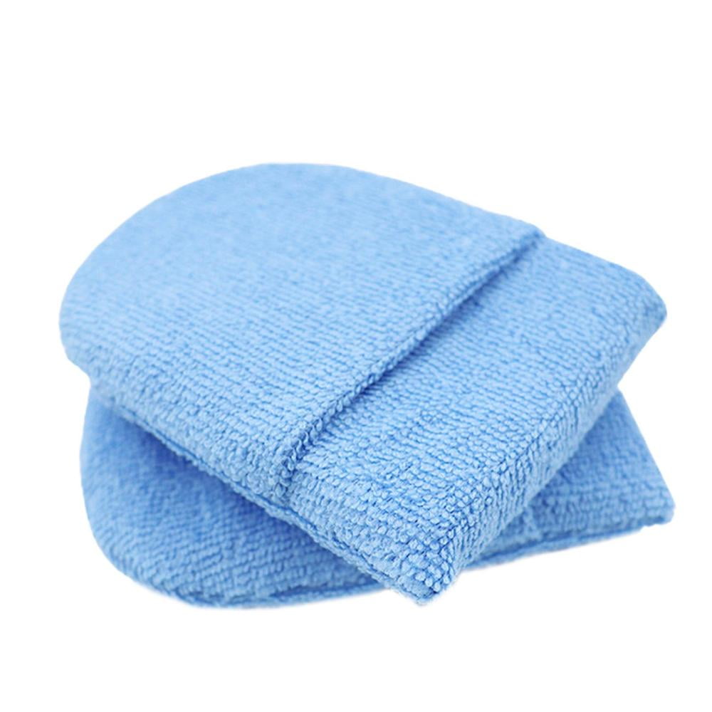 Microfiber Applicator Pads|Car Wax Foam Sponge with Finger Pocket ...