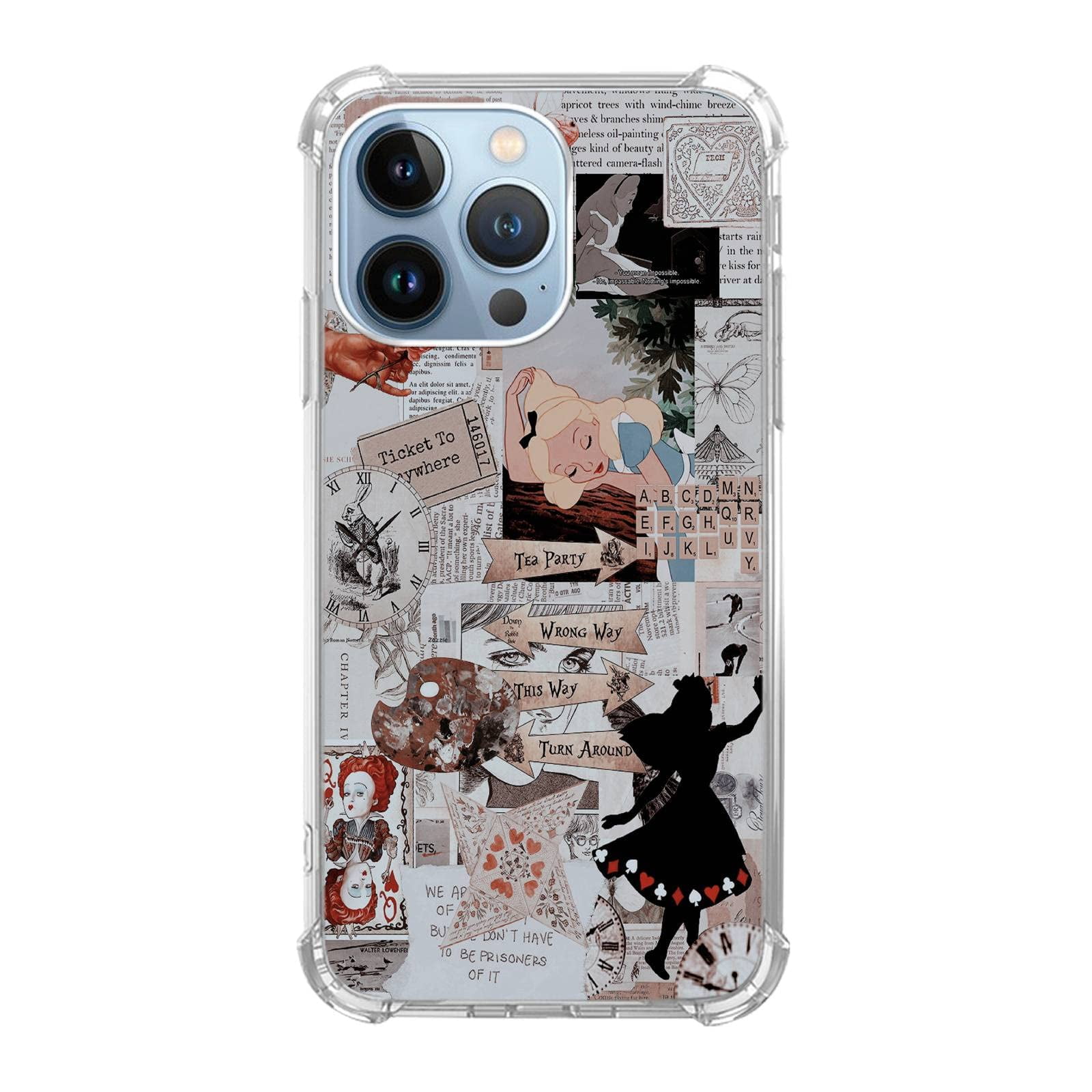 Princess Alice Case for iPhone 12 Pro Max,Aesthetic Art Design Pattern ...