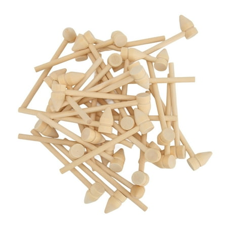 35pcs Mini Wooden Hammer Knockout Hammer Kids Toys for Breakable ...