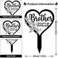 Cemetery Decorations for Grave, Metal Memorial Grave Markers, Cardinal ...