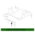 (x2) Genuine Honda Engine Splash Shield Lower Cover Bolt OE 90105TBAA00 ...