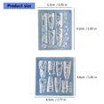 LICEWO Silicone Nail Art Stamp Mold with Sea Lifes Patterns Whale Shell ...