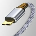 Flexible Type C to MicroB Hard Drives Data Sync Power Cable for Fast ...