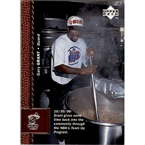 1996-97 Upper Deck #246 Gary Grant NBA Basketball Trading Card ...