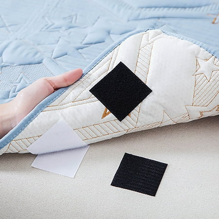 Maoww Sofa Magic Tapes Traceless Self Adhesive Fastener Tapes Anti-slip ...