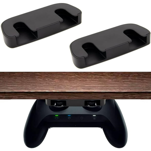 2 Piece PS5 PS4 Joystick Holder, Under Table Joystick Holder Gamepad ...